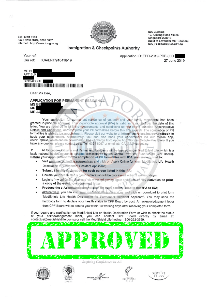 Testimonials - Apply PR Singapore