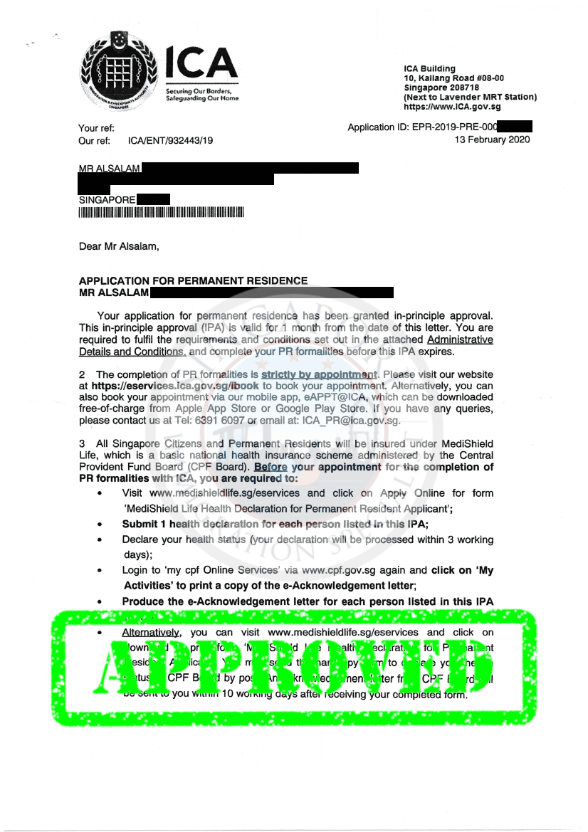 Testimonials - Apply PR Singapore