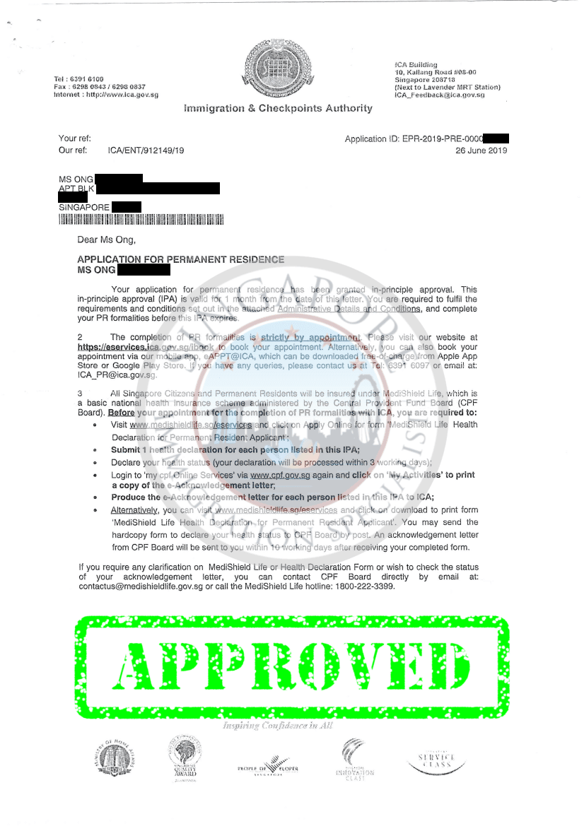 Testimonials - Apply PR Singapore